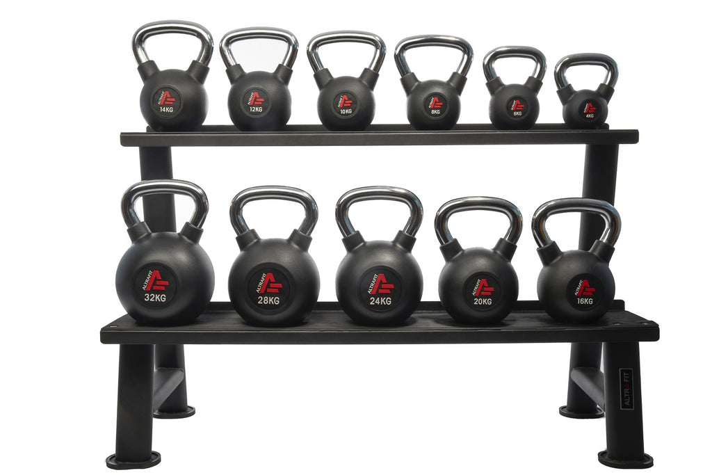Altrafit Commercial Kettlebell Rack - 2 tier